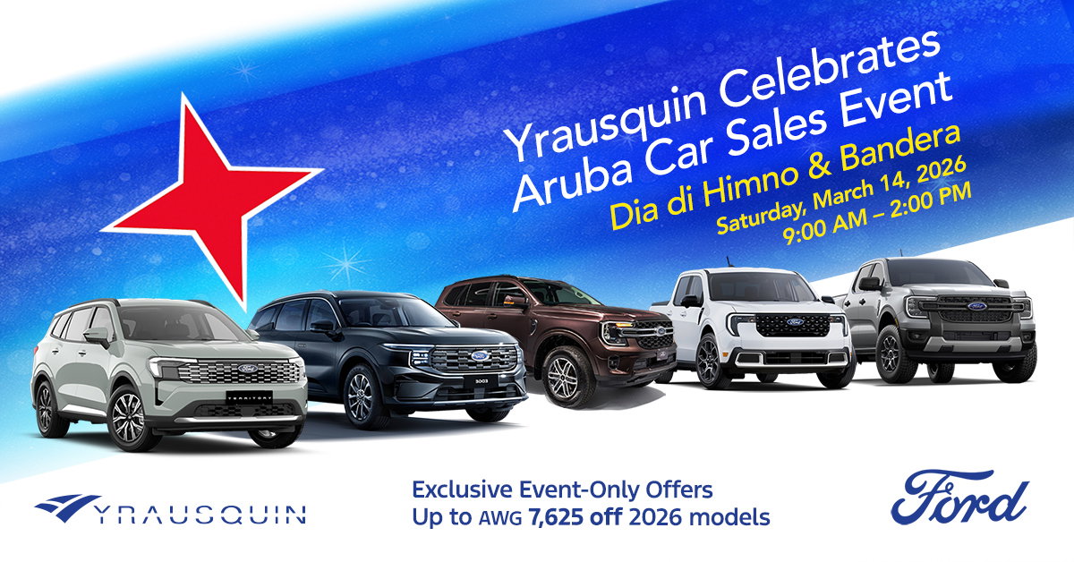 Yrausquin Dia di Himno & Bandera Car Sales Event